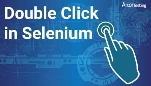 Double Click an element using Selenium WebDriver with Java