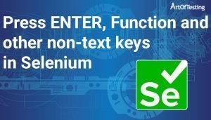 Press Enter, Tab, Space, Shift, Control, Arrow Keys in Selenium