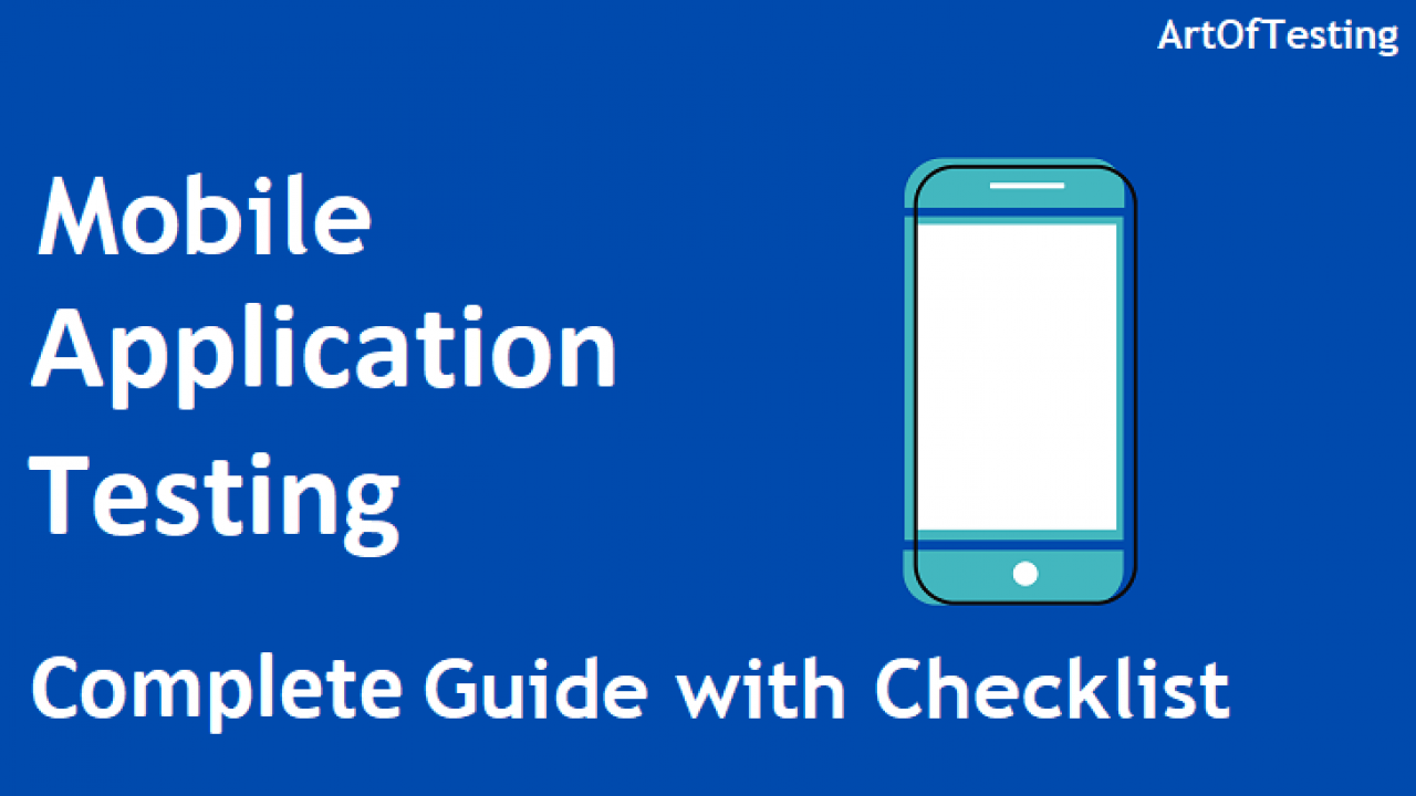 mobile application testing checklist xls