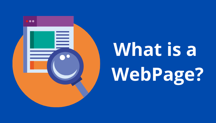 WebPage Definition Elements And Types Of WebPages